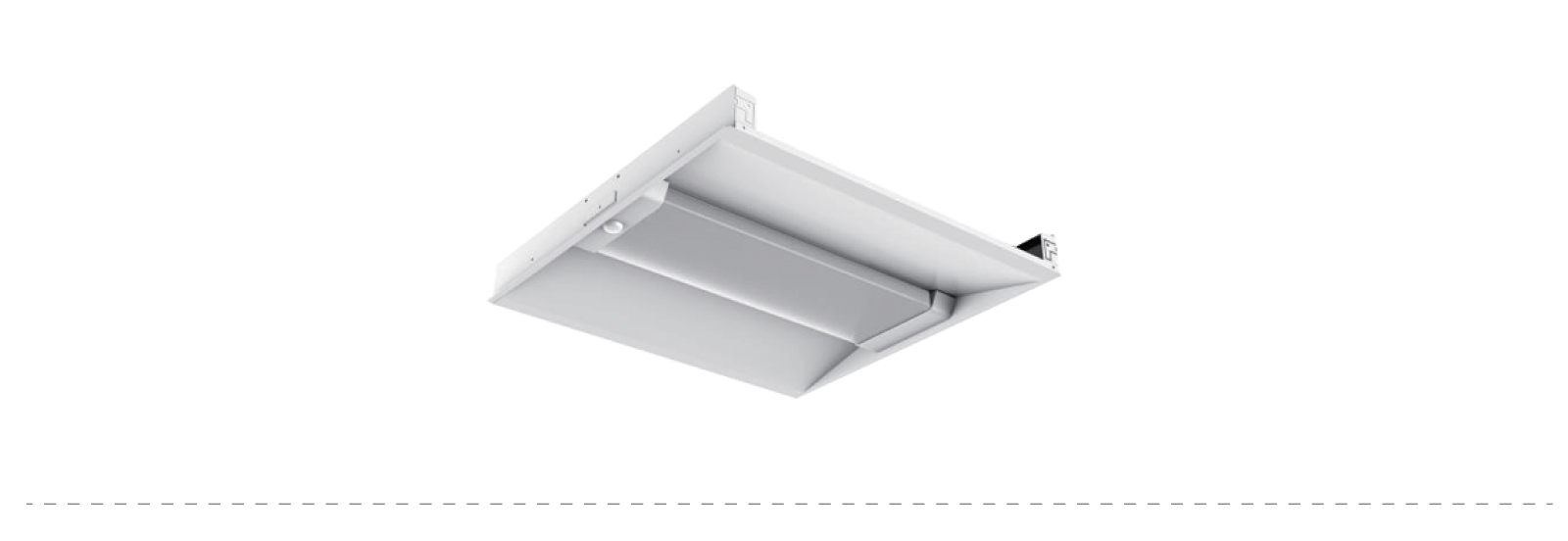 Center Basket Troffer With Enlighted Sensor