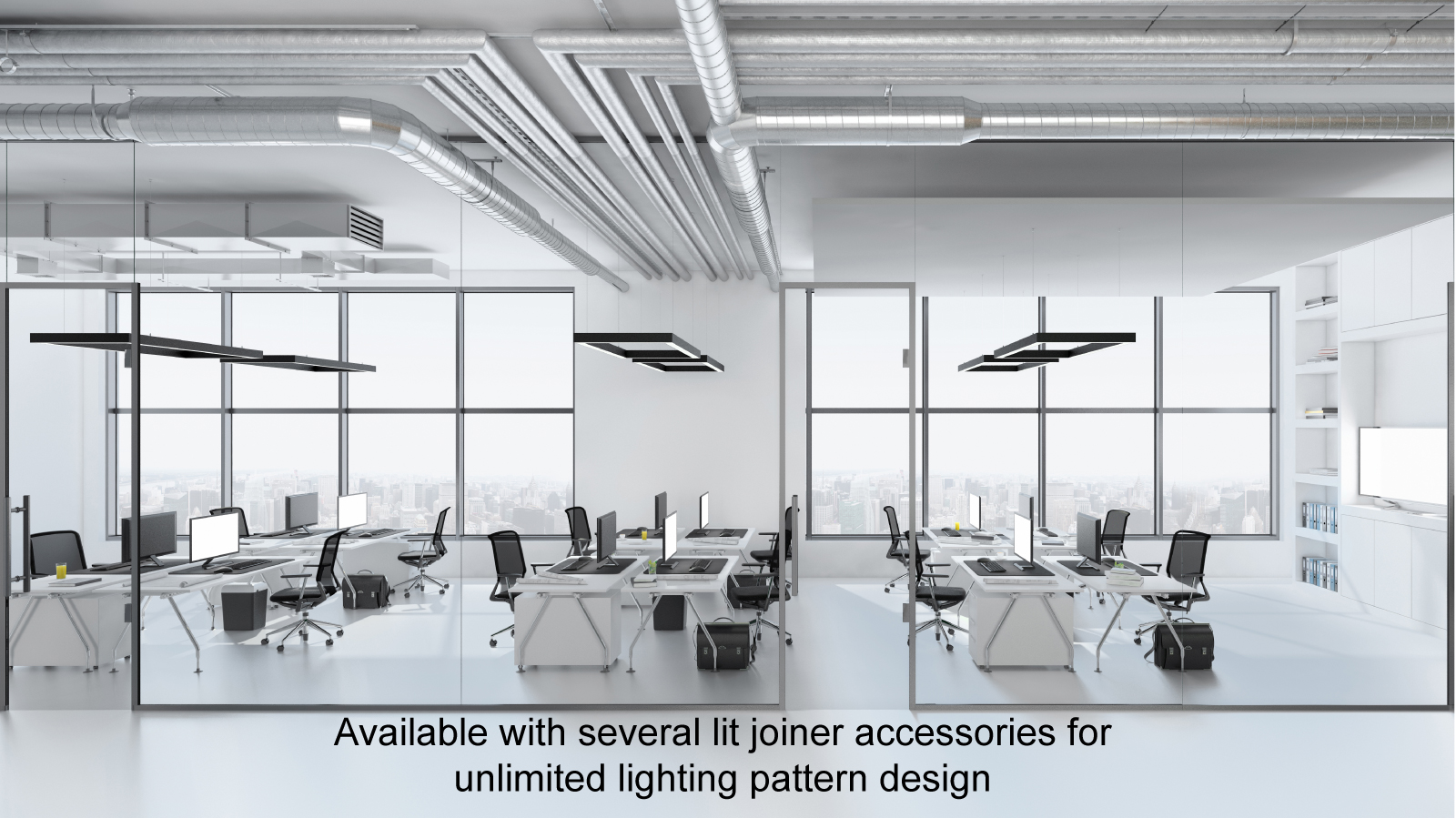 MAGIC LED Linear Fixture (Louver Lens)