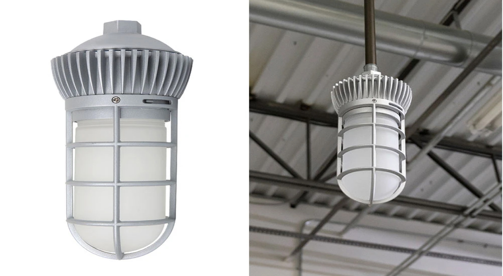 Pot Series Vapor Proof Fixtures- Pendant Mount