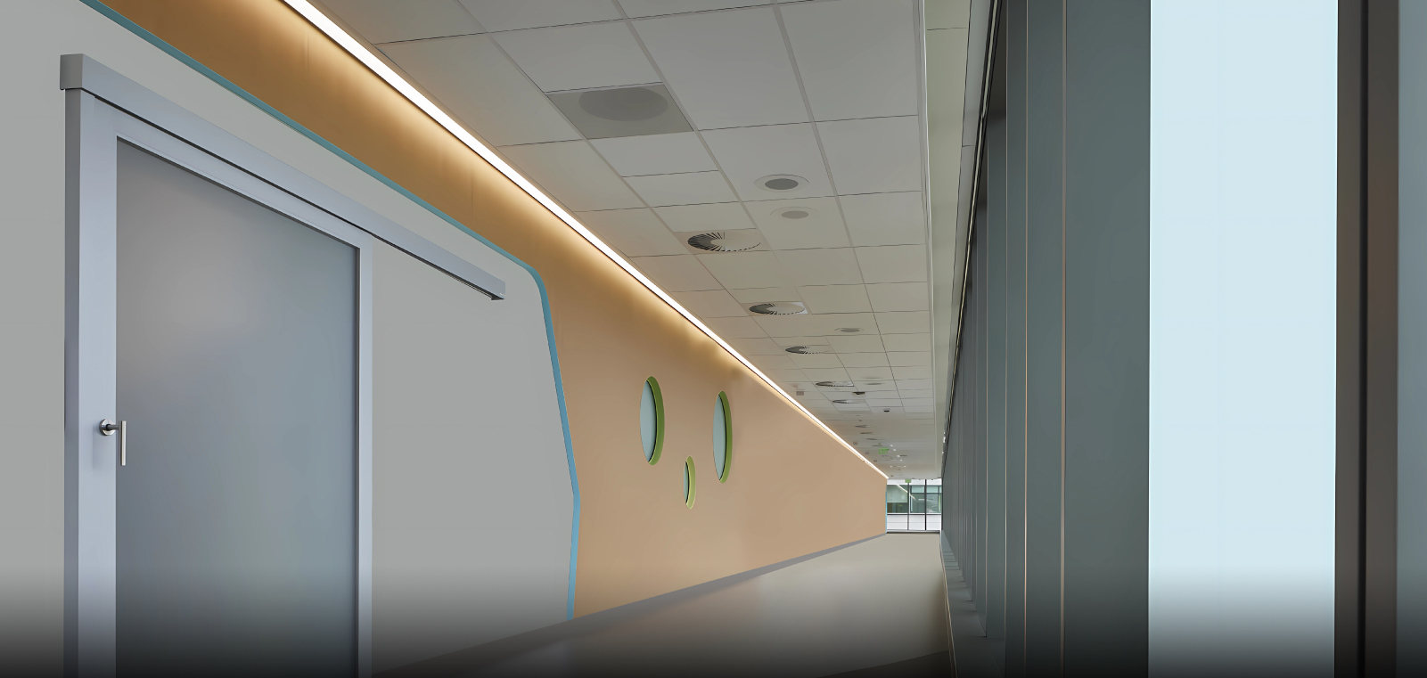 2.3 Inch MAGIC Wall mount Linear Light (Direct &Indirect）